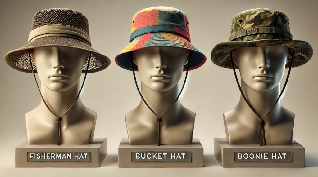 Fisherman Hat vs Bucket Hat vs Boonie Hat: What's the Difference ...